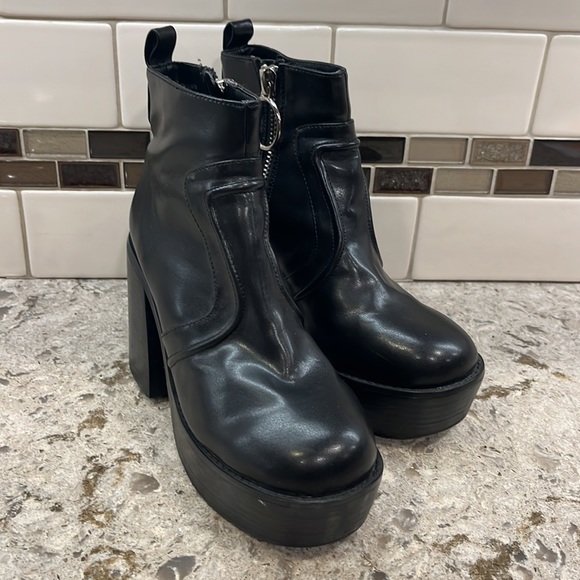 Current Mood | Shoes | Current Mood Chunky Platform Booties | Poshmark
